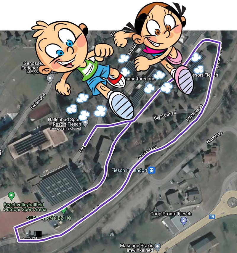 Course Info Free Kids Run | Swiss Alps 100